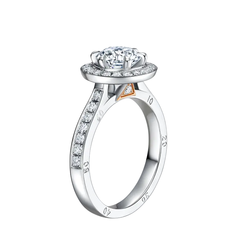 DR Engagement RingsTIMELESSseries time Simple luxury Propose diamond ...